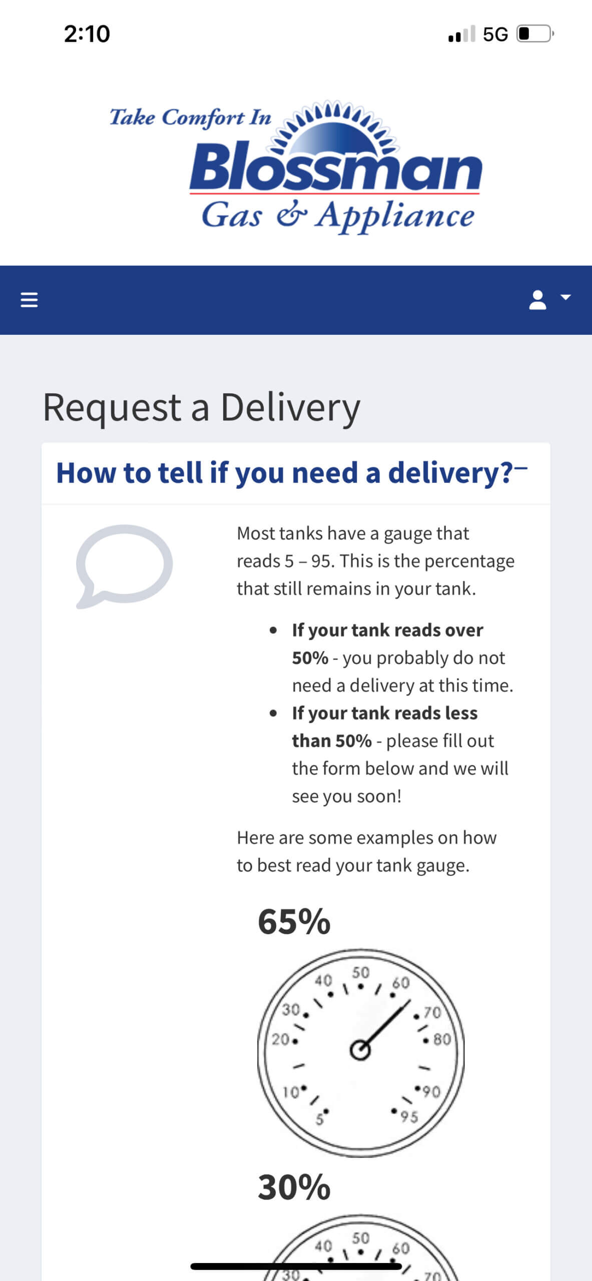 Blossman Gas App How-To - Blossman Gas